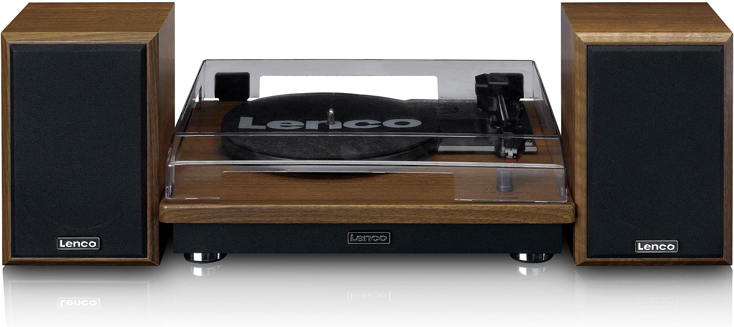 Lenco record player LS-300 – turntable with Bluetooth and 2 x 10W RMS ...