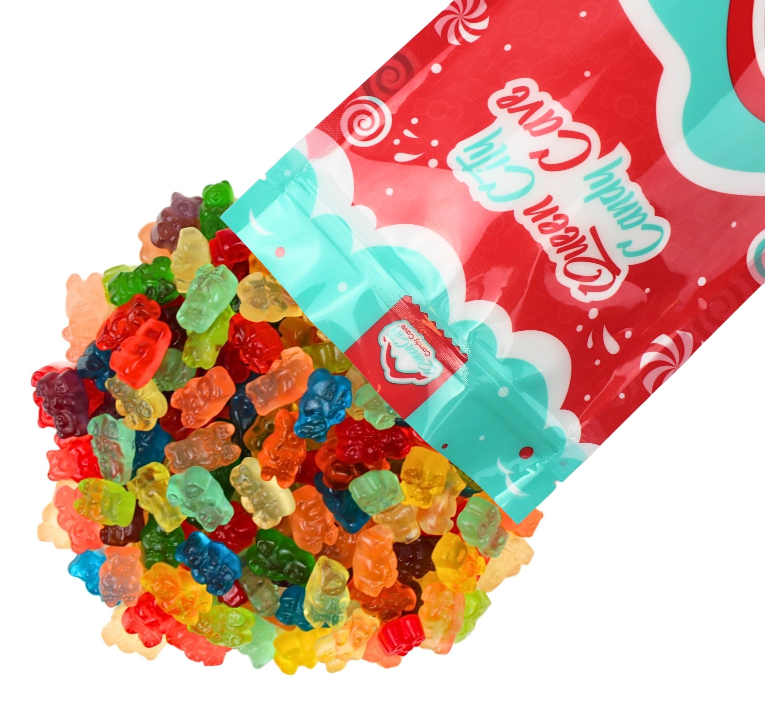 Amazon.com: Gourmet Mega Fruity Gummi Bear Mix- Gummy Bear Bulk Sizes ...