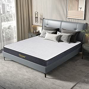 Amazon.com: Teyyon Full Size Mattress 12 Inch Hybrid Mattress with ...