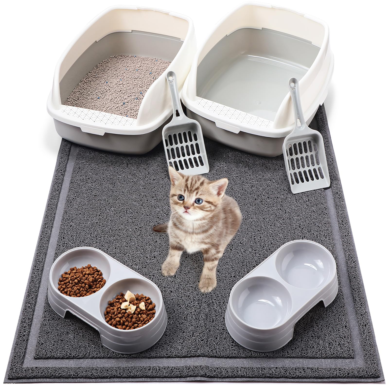 Amazon.com: Sliner 7 Pcs Litter Box Kitten Kit Include 2 Pcs Kitten ...