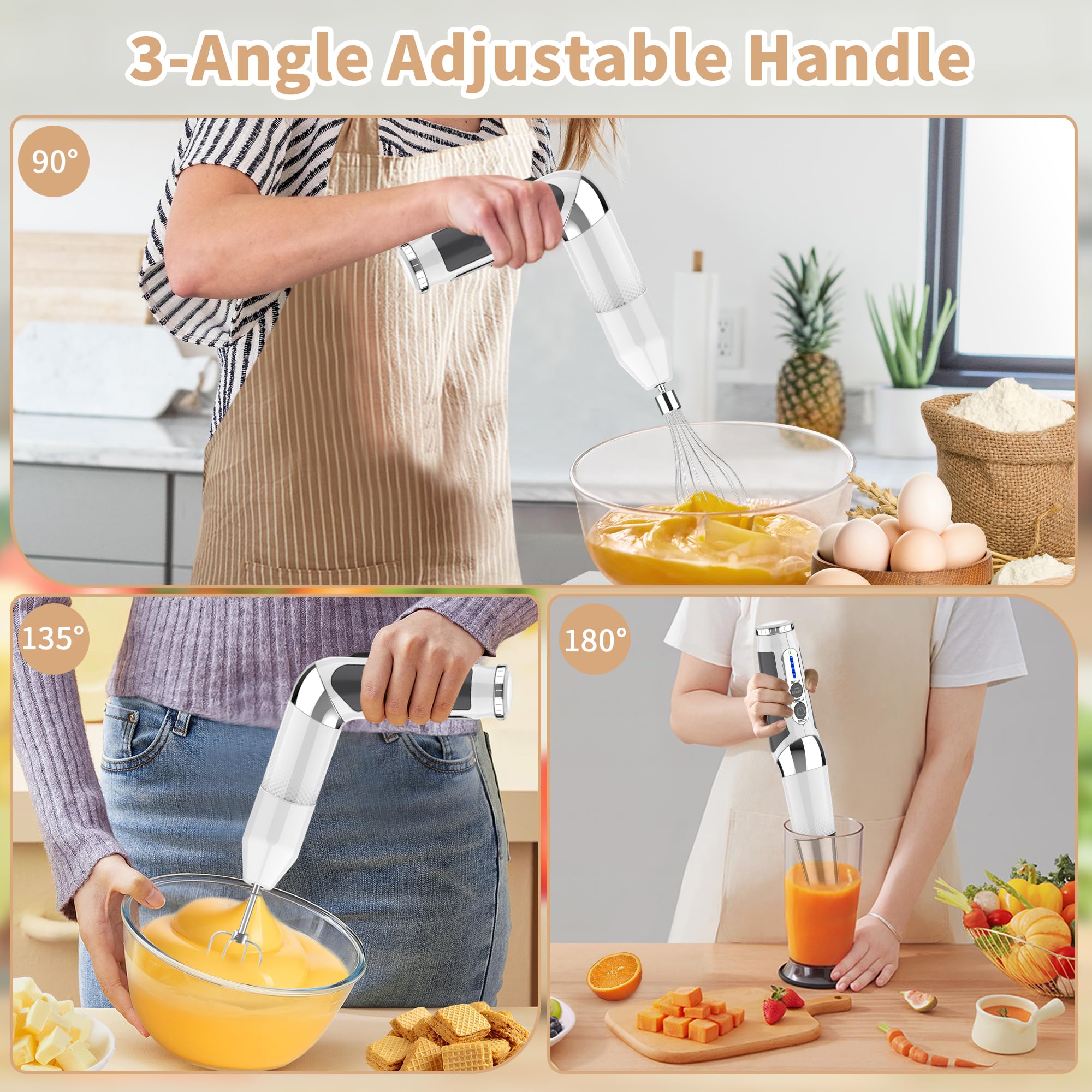 Immersion Blender Braun Frother Wand NXONE Immersion Hand Blender ...