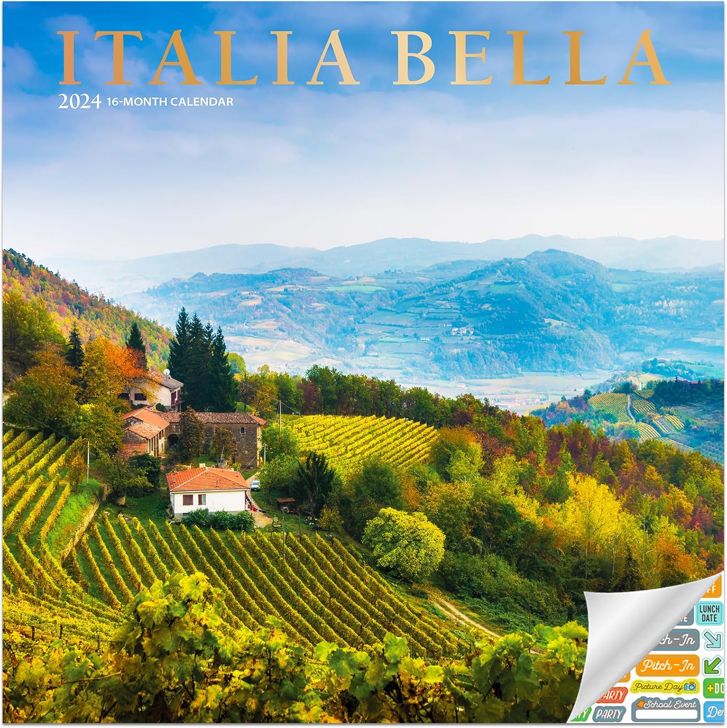 Amazon.com: Italia Bella Calendar 2024 - Deluxe 2024 Italy Wall ...