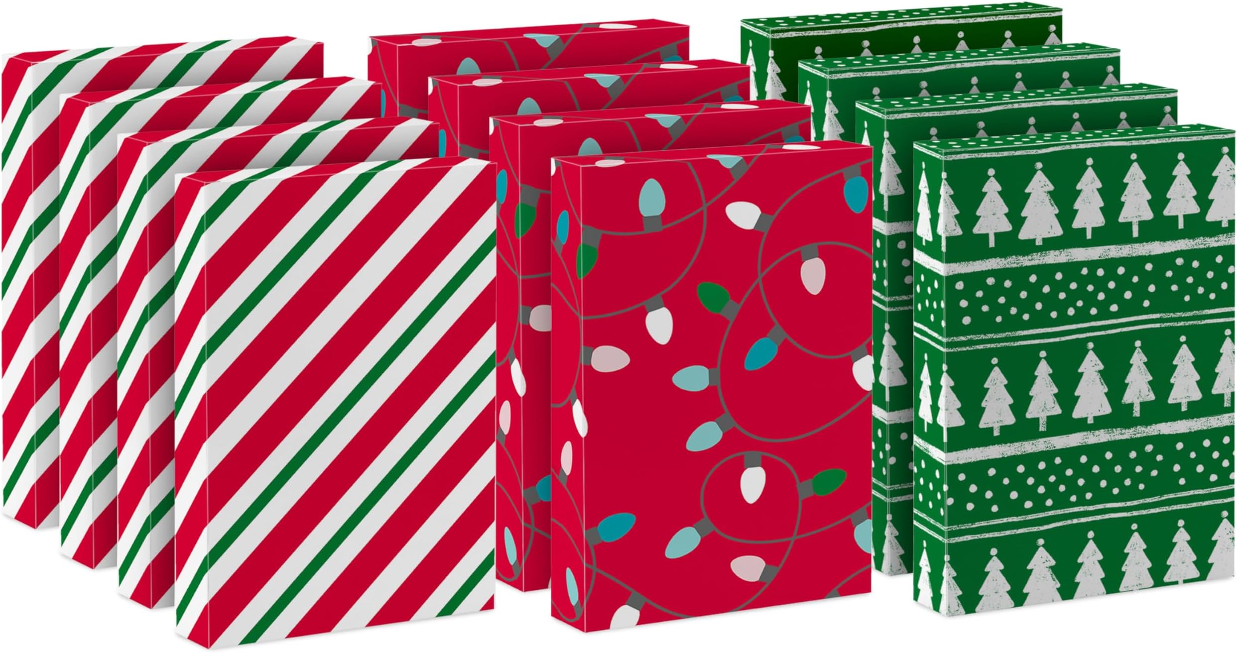 Amazon.com: Hallmark Christmas Shirt Boxes for Presents (10 Clothes ...