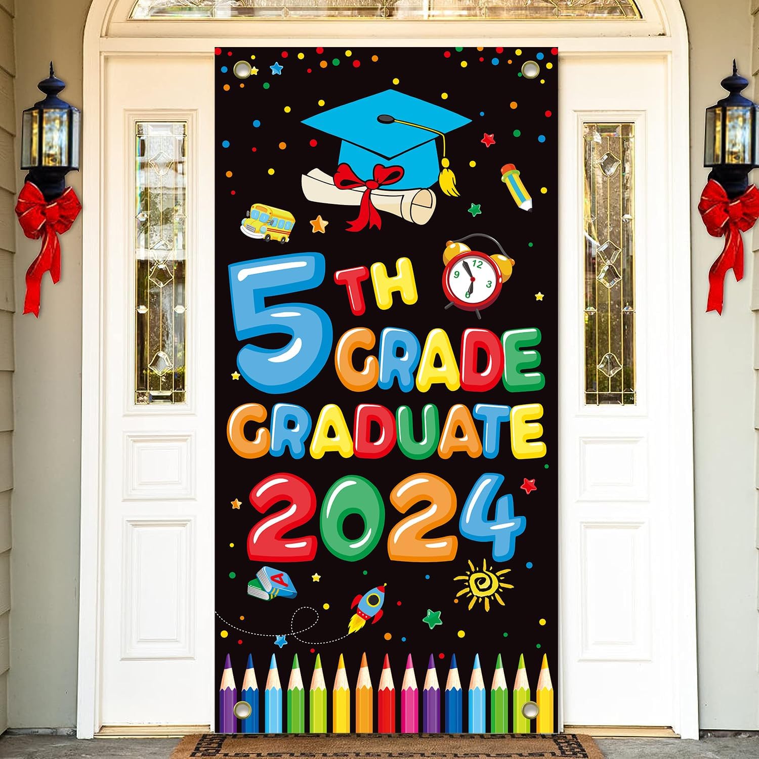 Amazon.com: 5TH Grade Graduation Decorations 2024, 5TH Grade Graduation ...