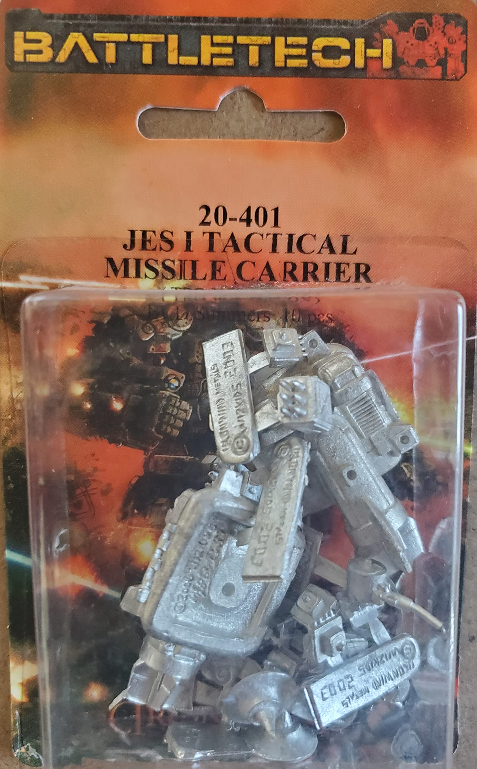 Amazon.com: BATTLETECH 20-401 JES I Tactical Missile Carrier (2) : Toys ...