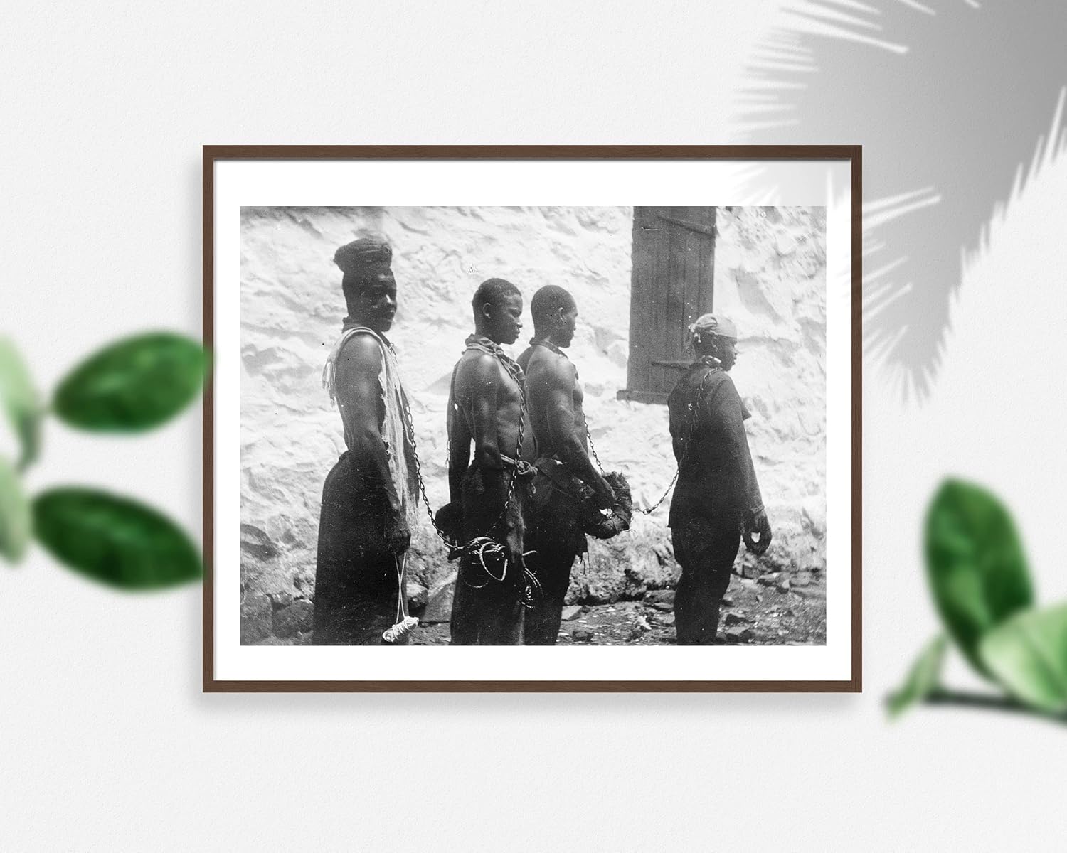 Amazon.com: early 1900s photo Chain-gang, Monrovia, Liberia graphic ...