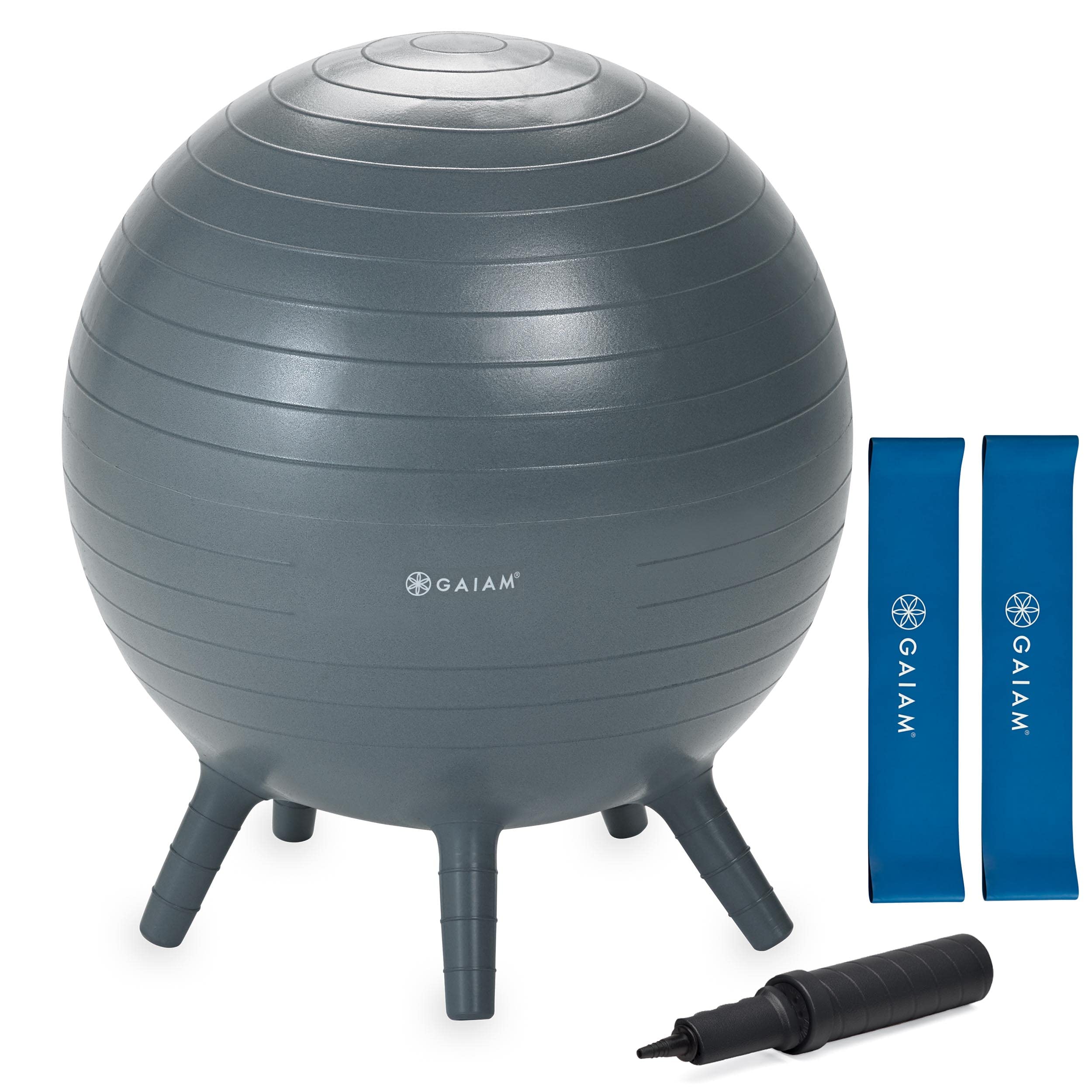 Snapklik.com : Gaiam Kids Stay-N-Play Ball Childrens Balance Ball Chair