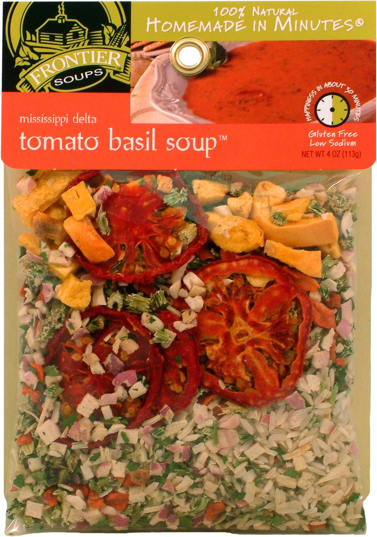 Amazon.com : Frontier Soups Mississippi Delta Tomato Basil Soup (Pack ...