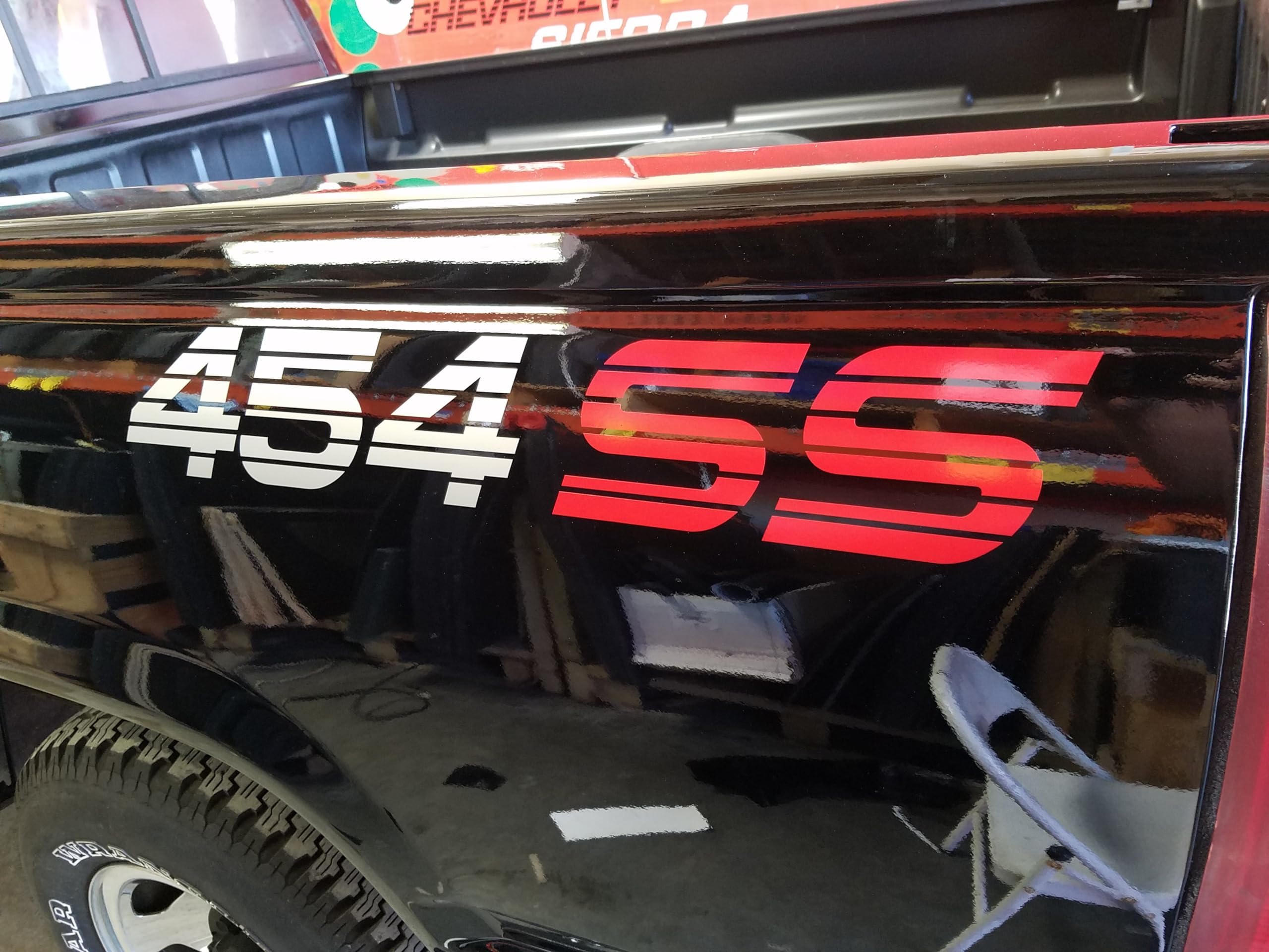 Amazon.com: 400 SS Decal Set Truck Side Vinyl Sticker Fit for Chevy ...