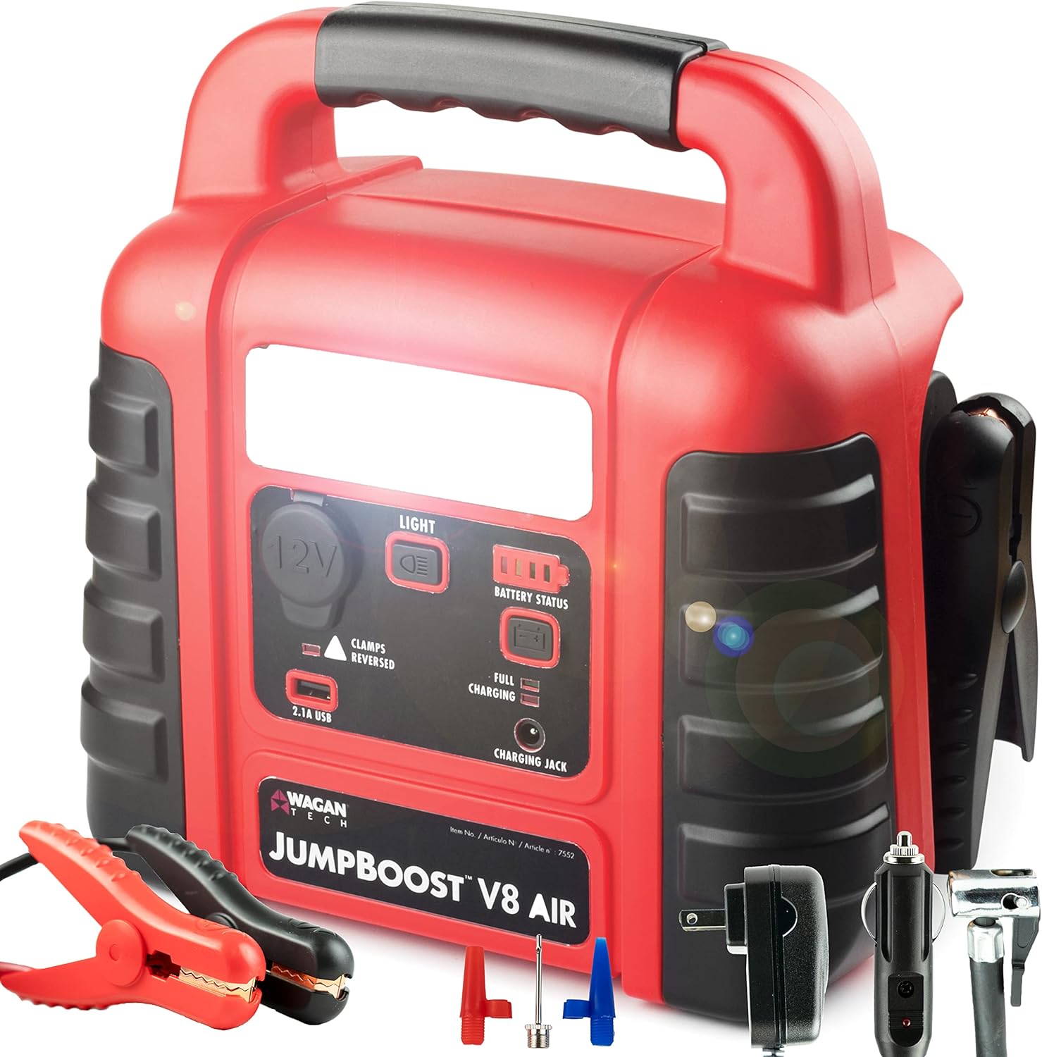 Amazon.com: Wagan EL7552 Jumpboost V10 Air 1000 Peak Amps 12V Jump ...