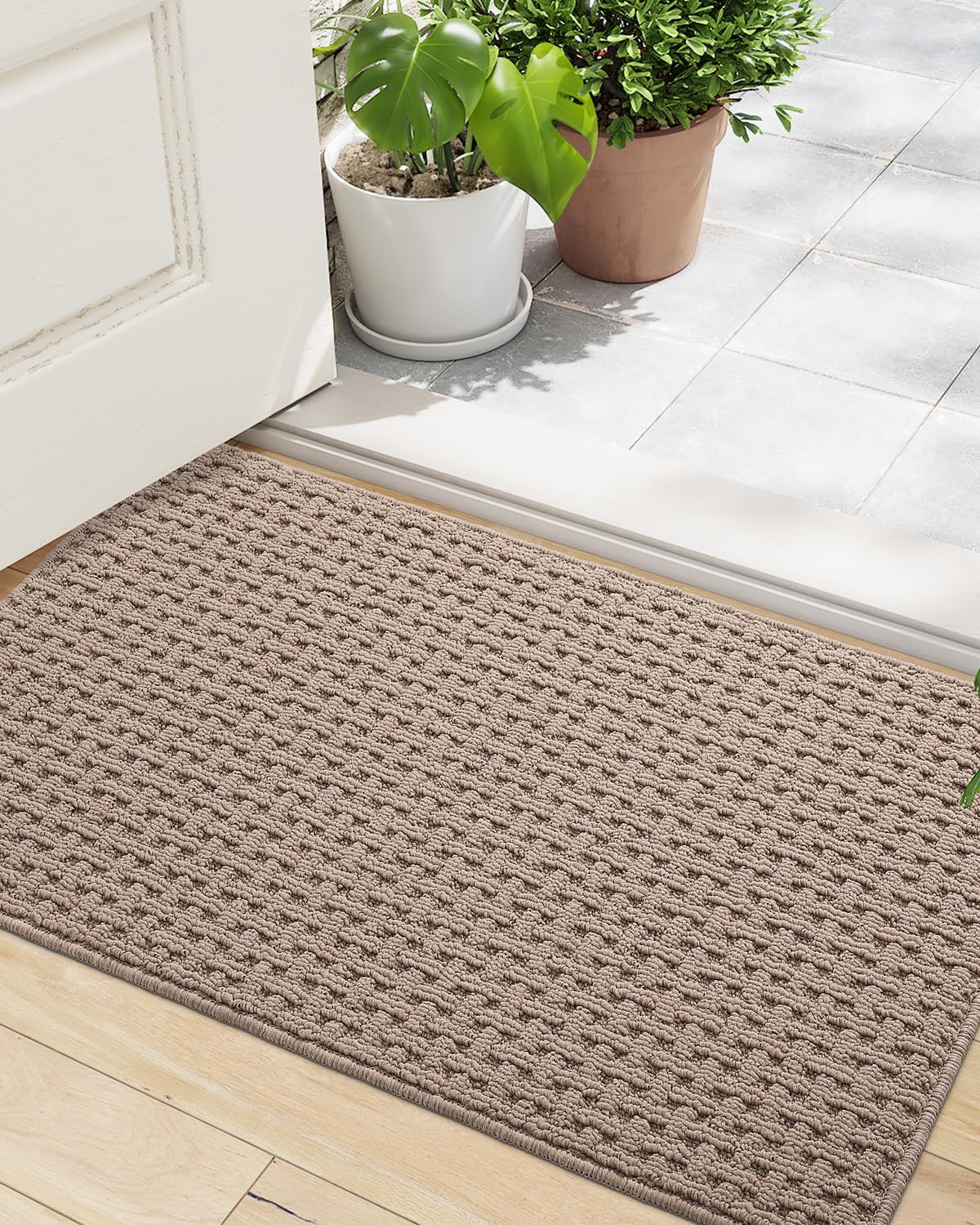 Amazon.com: LUMI Indoor Door Mat, Non-Slip, Absorbent, Fade Resistant ...