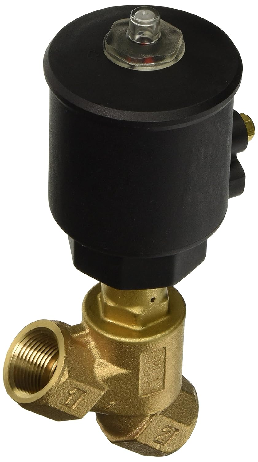 ASCO 8290B010 Bronze Body Air/Water Pilot Operated Angle Body Multi ...