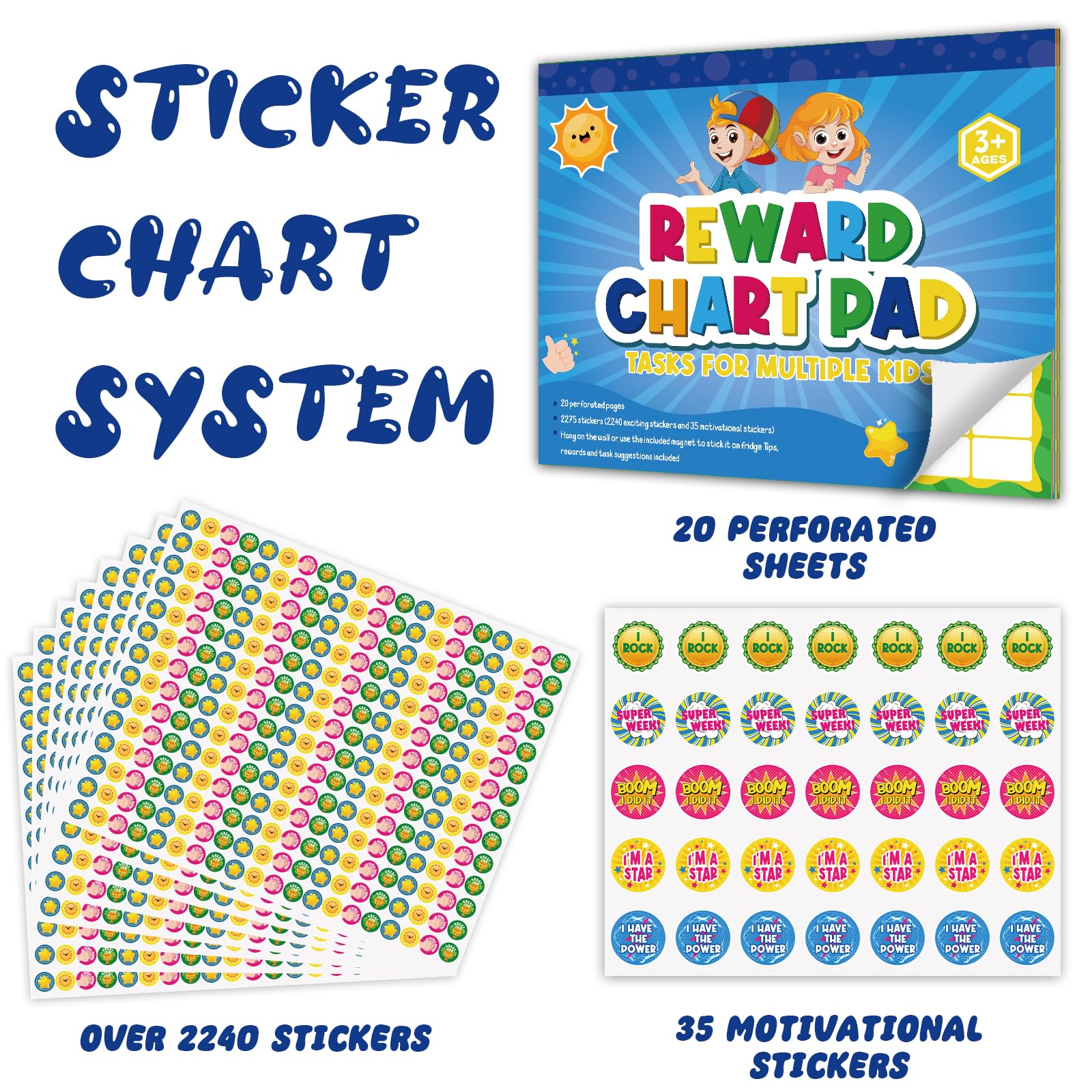 Snapklik.com : Behavior Reward Chart For Kids