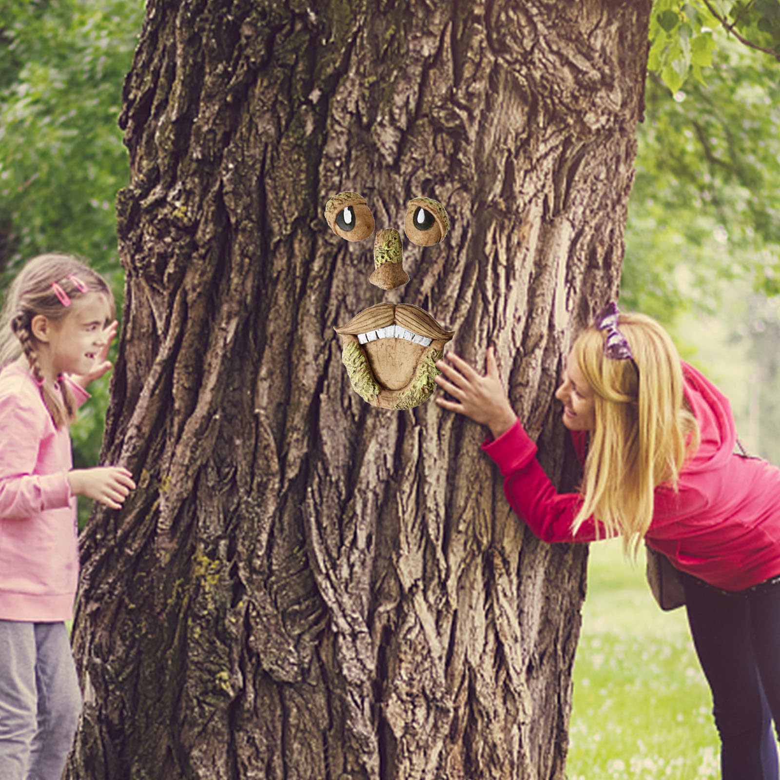 Amazon.com: Glorison Tree Faces Decor Outdoor - 12 x 24 Inches Mounting ...