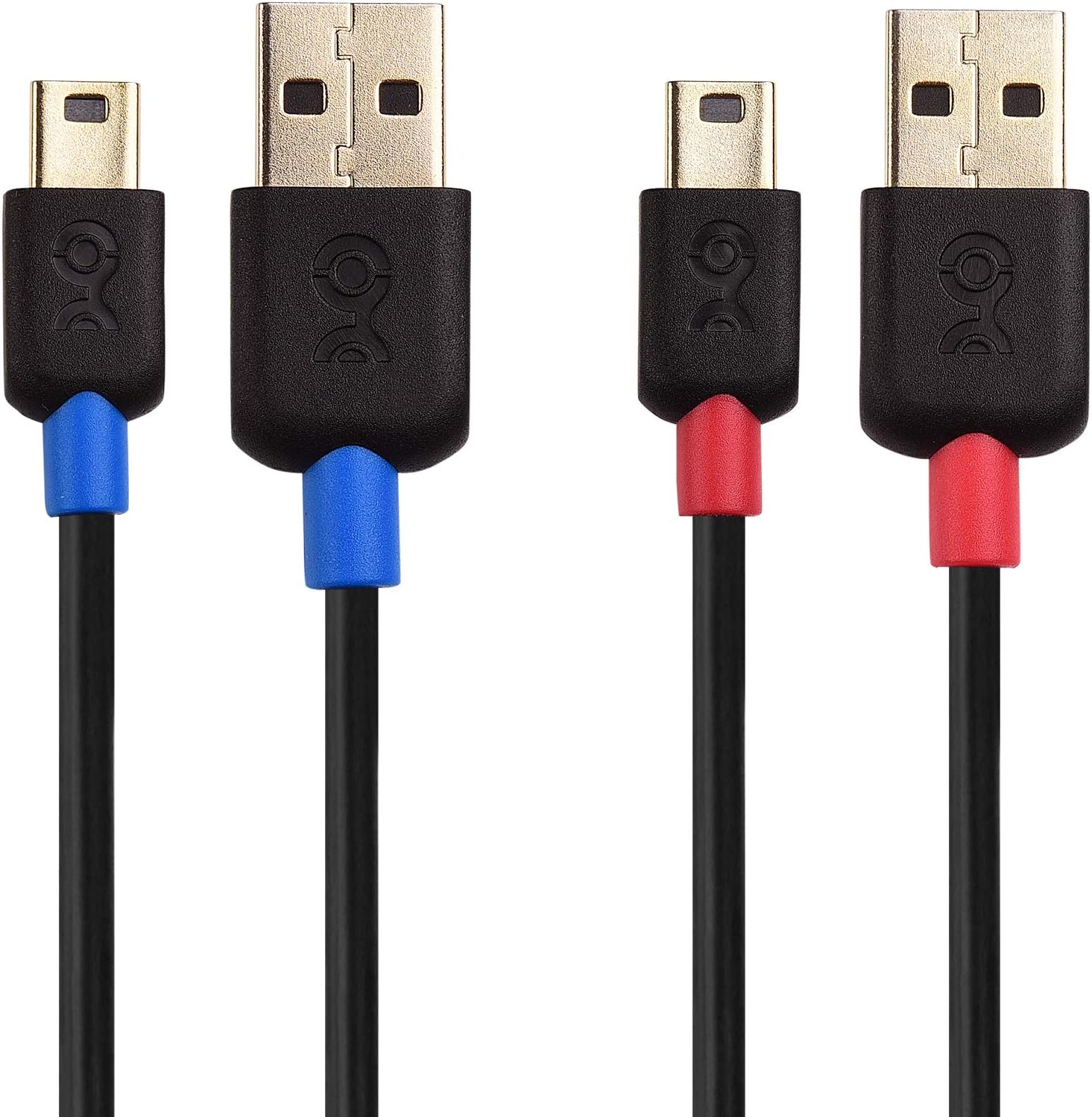 Amazon.com: Cable Matters 2-Pack USB to Mini USB Cable 6 ft (Blue Yeti ...
