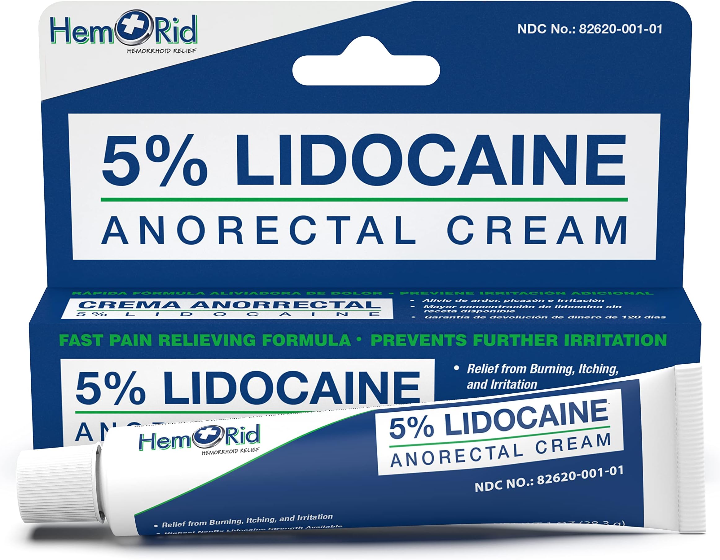 Amazon.com: Maximum Strength Lidocaine Cream for Pain Management. Fast ...
