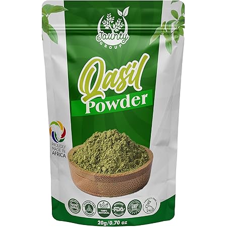 Amazon.com : Qasil Organics - 100% Pure Qasil Leaf Powder – 100% Soap ...