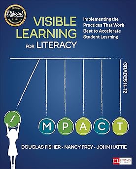 Amazon.com: Visible Learning for Literacy, Grades K-12: Implementing ...
