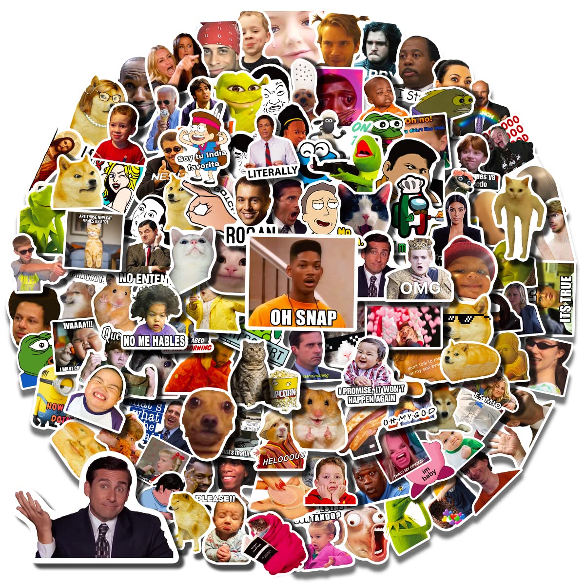 Buy 150 Pcs Funny Stickers,Meme Stickers,Funny Stickers for Adults ...