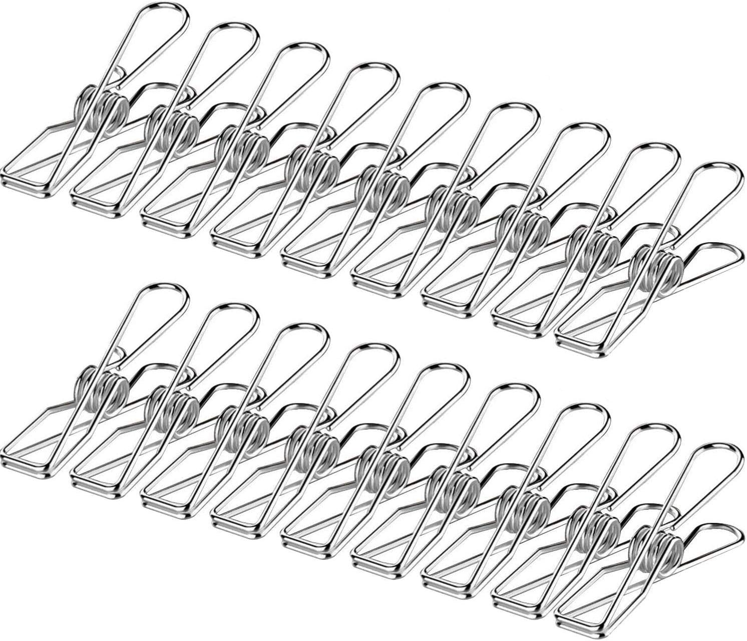 Clothes Pins for Laundry Clips - Heavy Duty Multipurpose Stainless ...