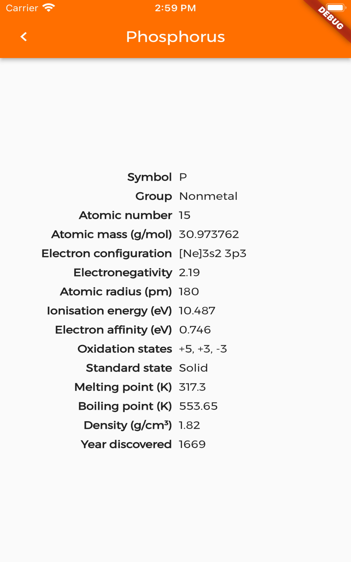 Customisable Periodic Table - Aplicativo na Amazon Appstore