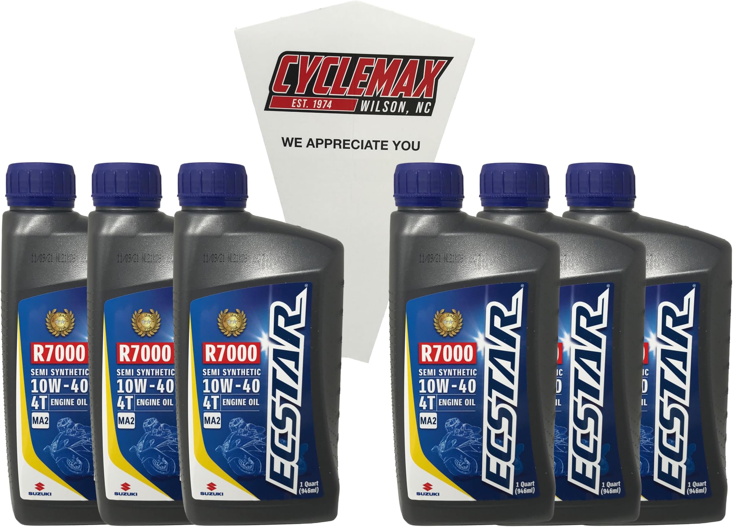 Amazon.com: ECSTAR 10W40 Mineral Oil, 1 Gallon - R5000-990A0-01E10-01G ...