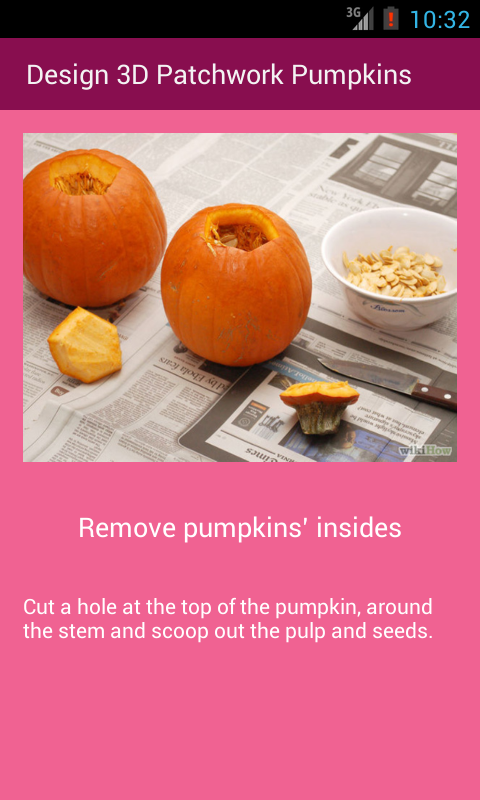 Design 3D Patchwork Pumpkins - App on the Amazon Appstore