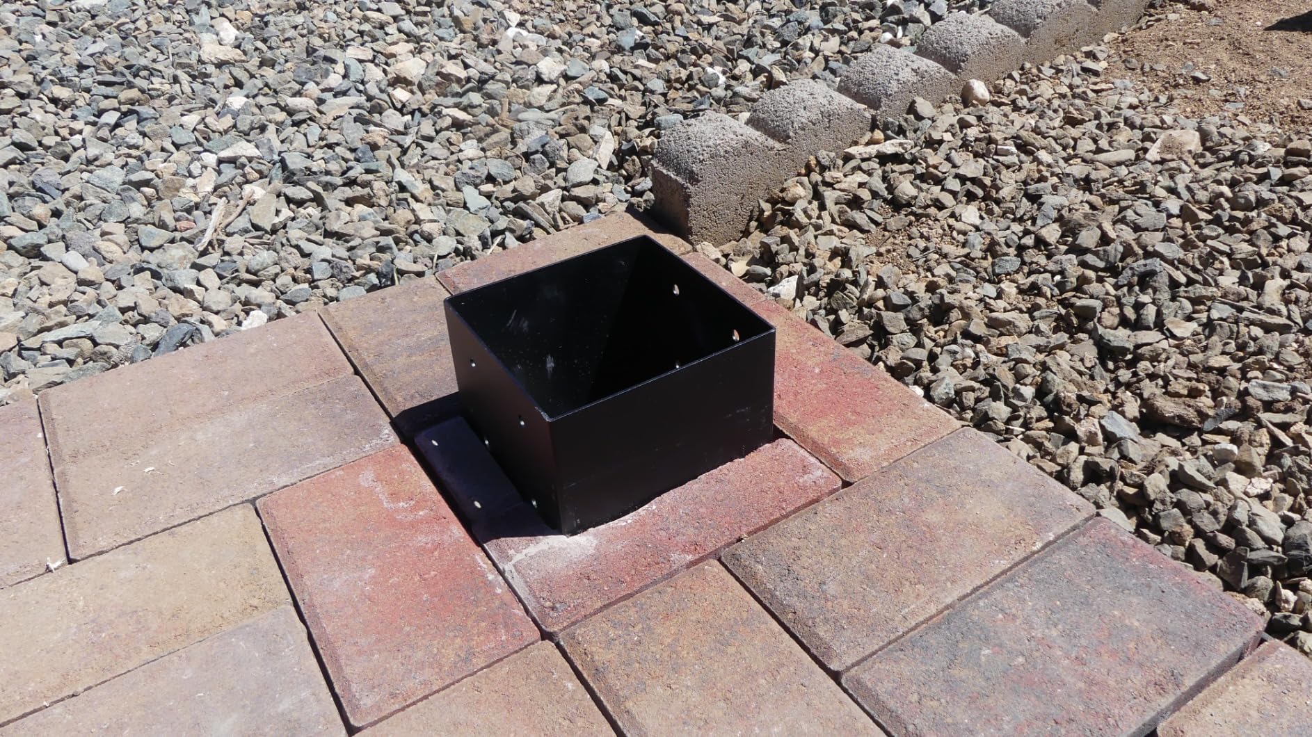 $12/mo - Finance AXWHYS 6x6 Post Base 4 Pcs, (Inner Size 5.6x5.6) Post ...