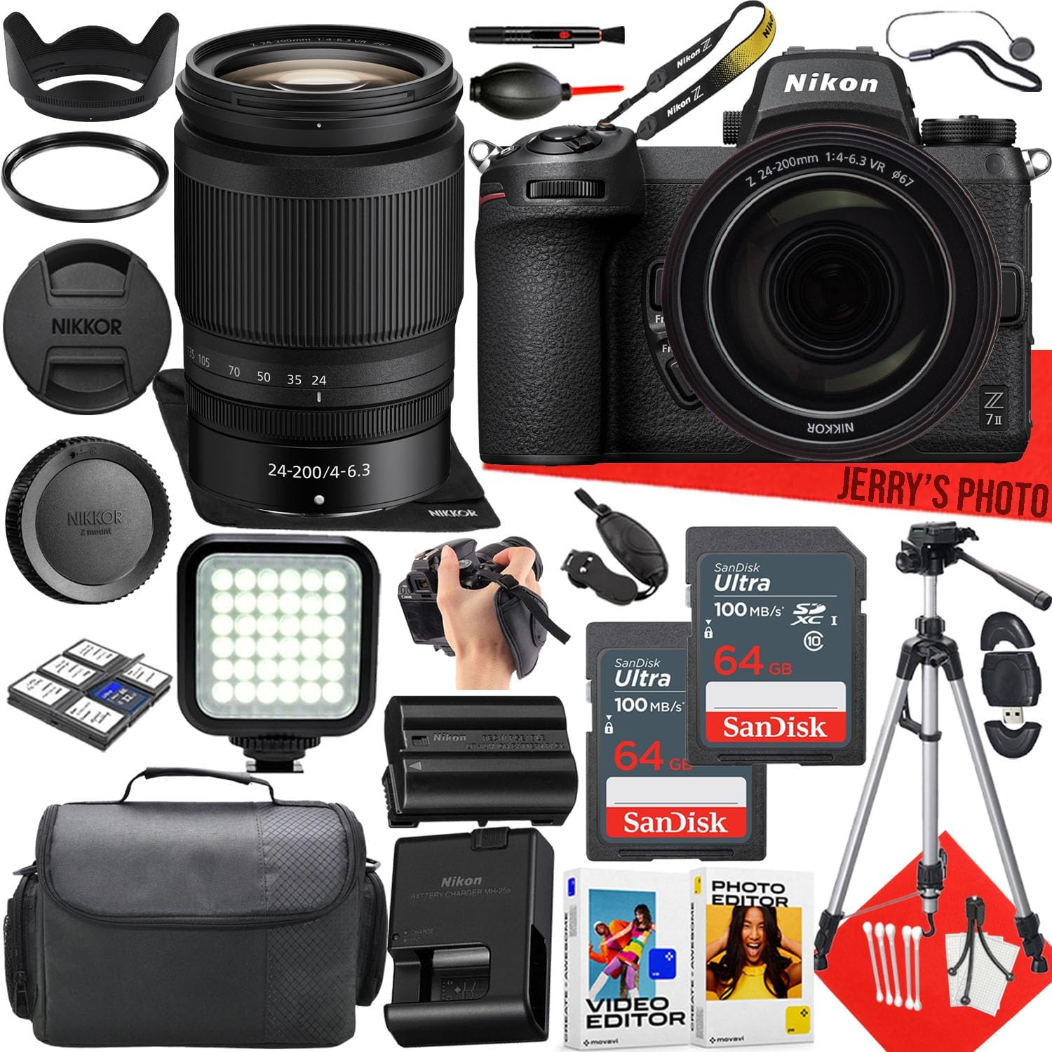 Amazon.com : Nikon Z7 II Mirrorless Camera with Nikon NIKKOR Z 24-200mm ...