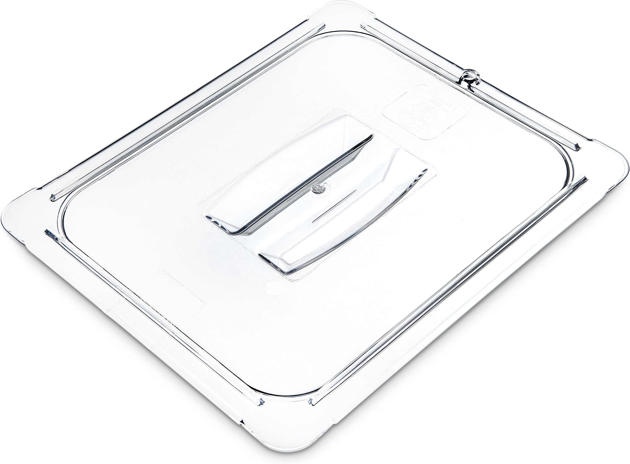 Amazon.com: 12 Pcs Notched Food Pan Lid Polycarbonate Universal Handled ...