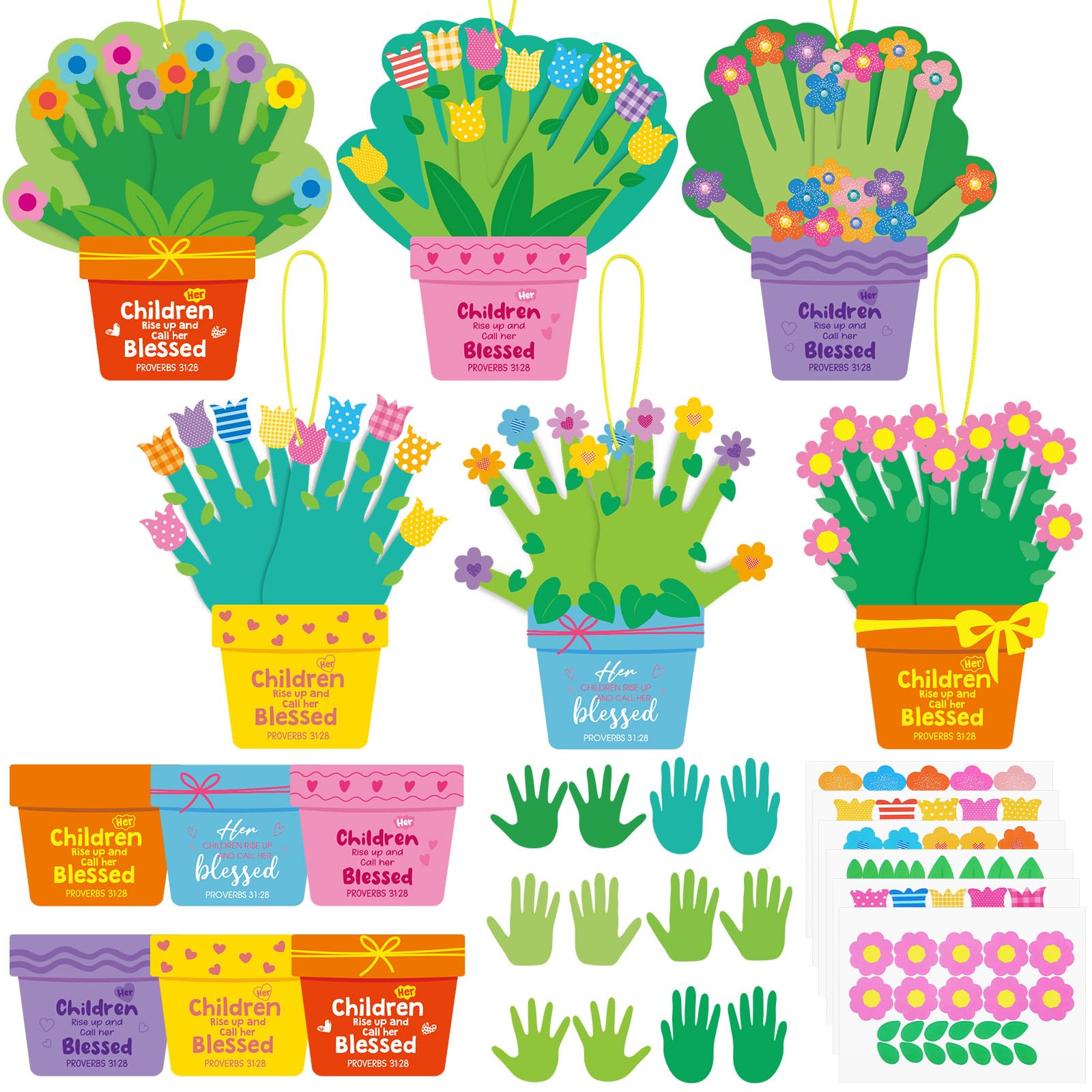 Snapklik.com : 30 Sets Religious Mothers Day Crafts For Kids DIY ...
