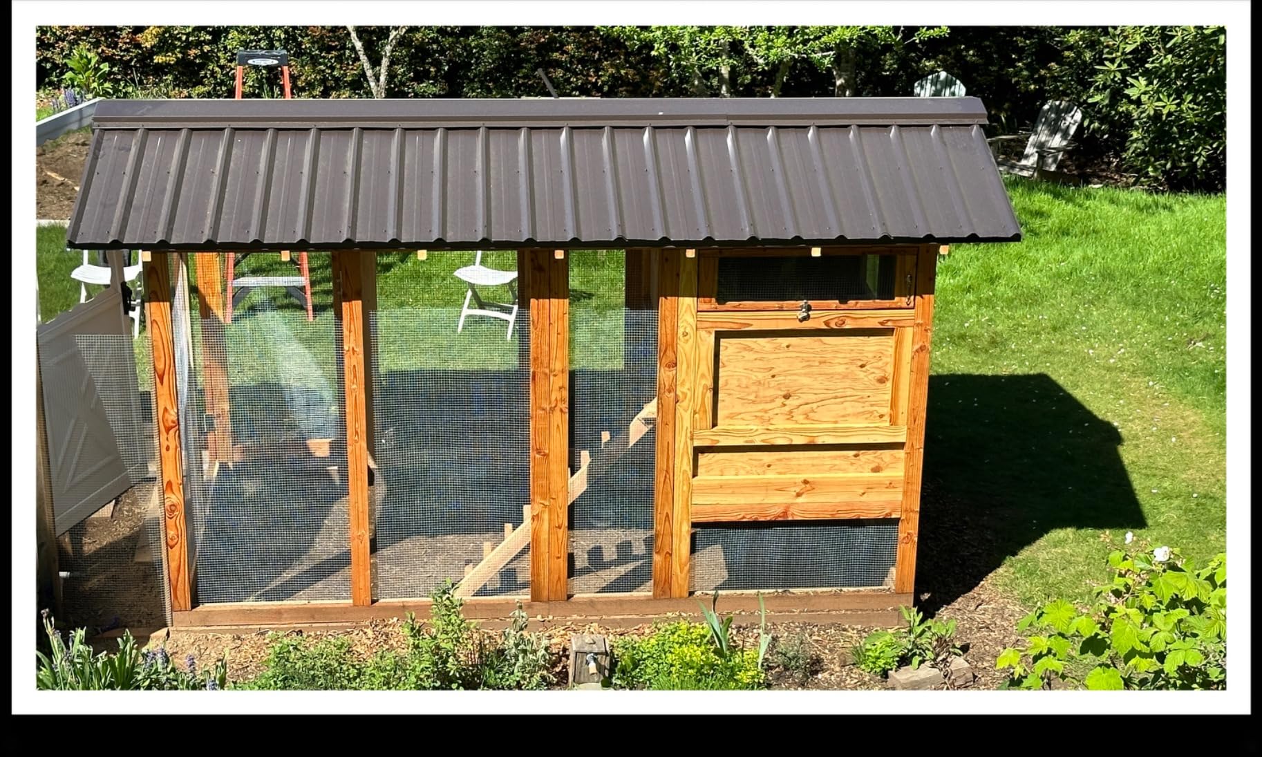 $25/mo - Finance RUN-CHICKEN Door (Brown) Automatic Chicken Coop Door ...