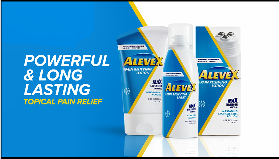 Watch How AleveX Topical Pain Relief Works on Amazon Live