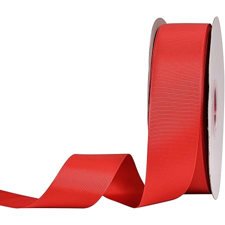 Amazon.com: USA | American Made 1-3/8" Black Solid Grosgrain Ribbon ...