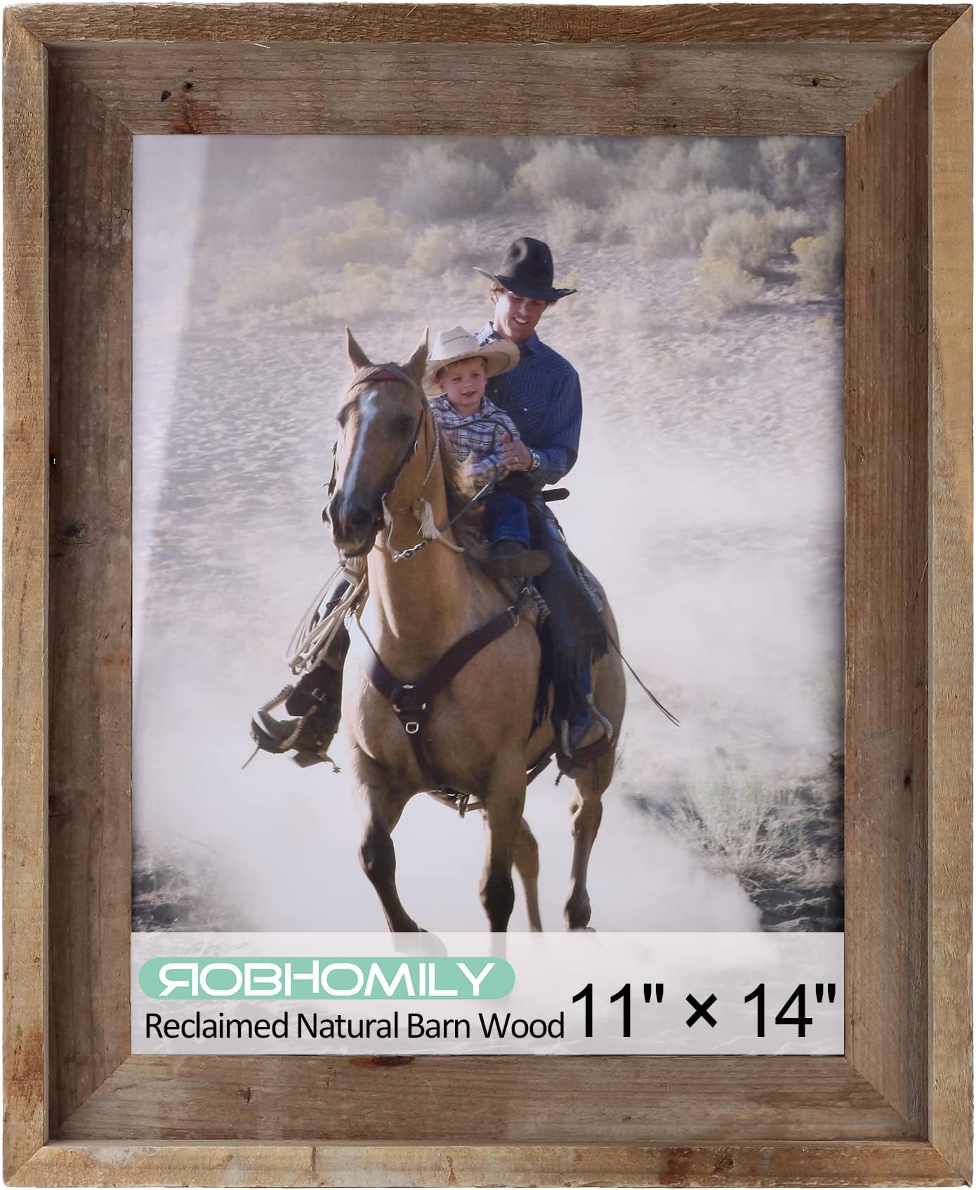 Amazon.com - BARNWOODUSA | Farmhouse Style Rustic 11x14 Picture Frame ...