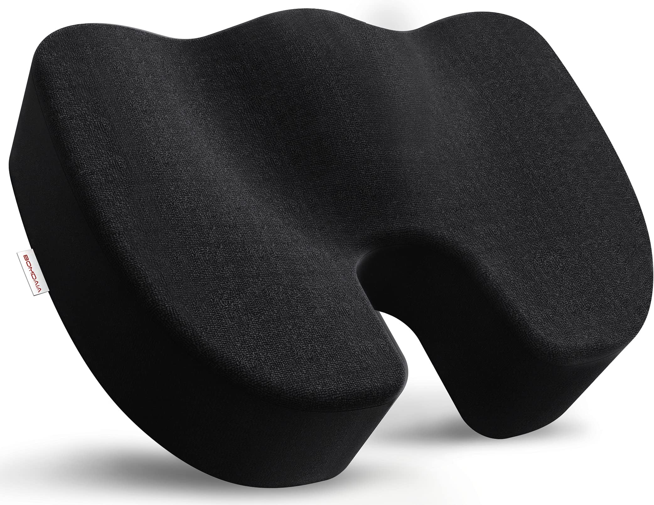 Amazon.com: ComfySure Memory Foam Seat Cushion - Tailbone Pain Relief ...