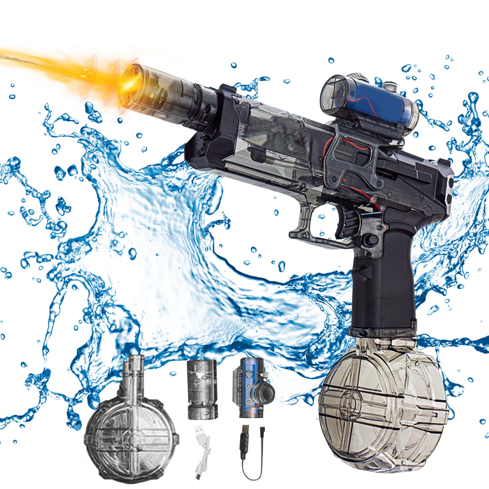 Buy Ultimate Battle Blaster, Long Range Motorized Water with ...