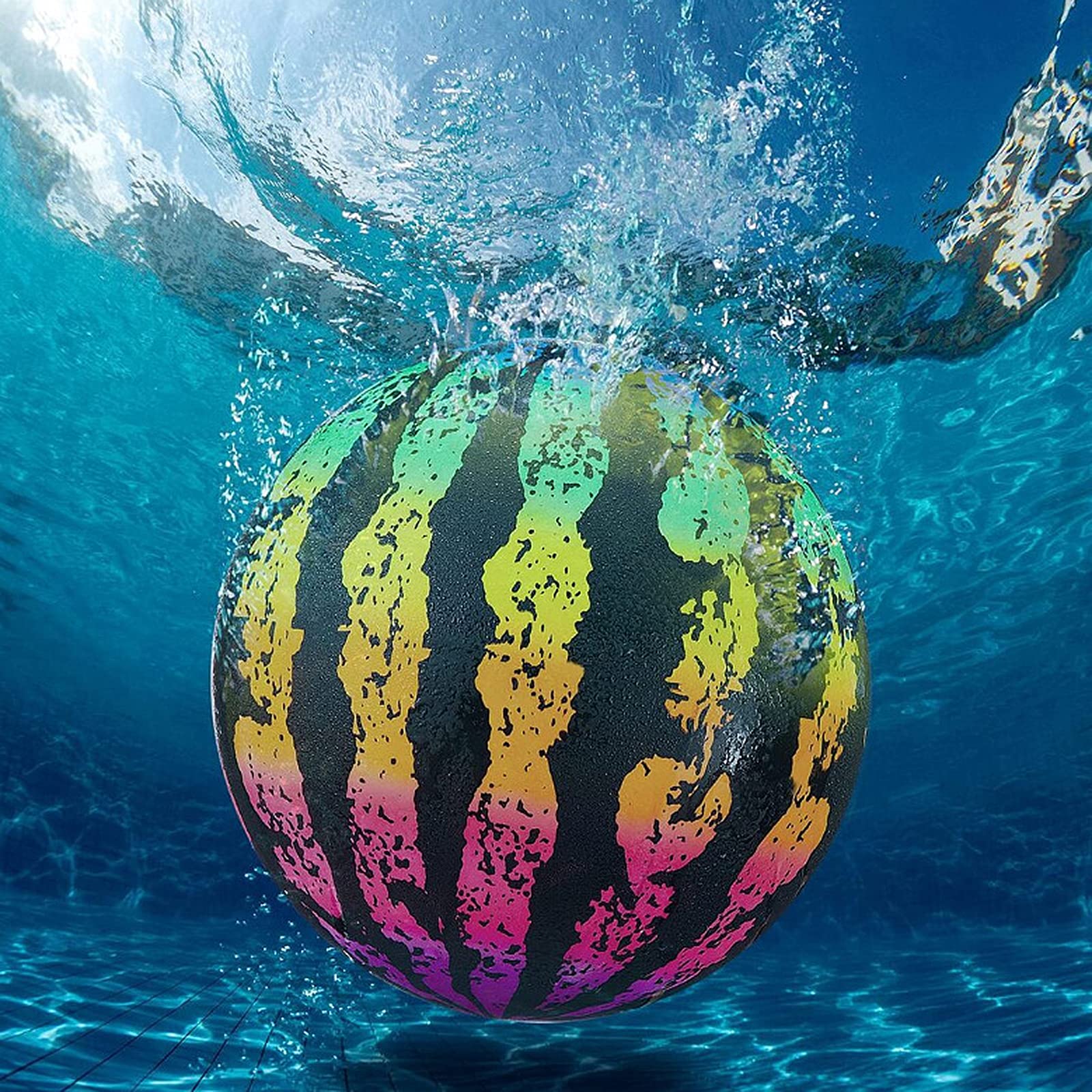Buy Watermelon globe, Underwater Water-filled Inflatable Beach Ball ...