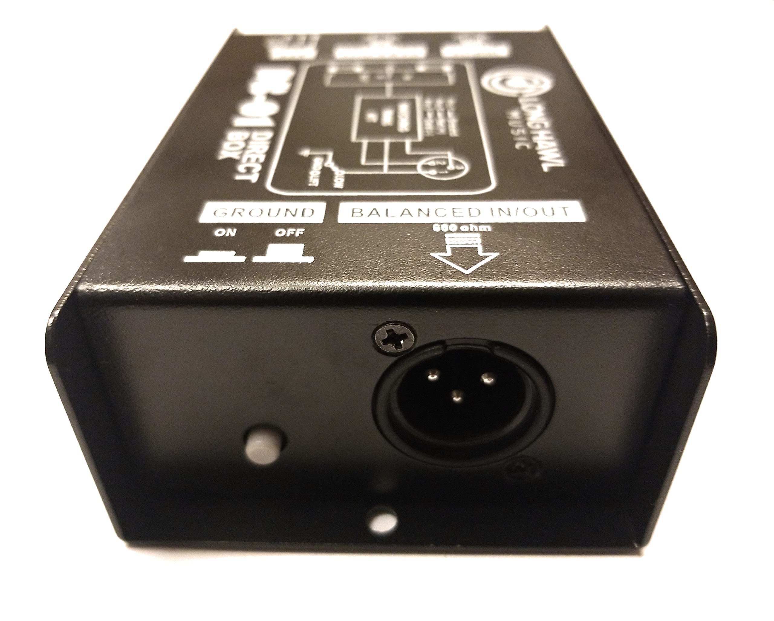 Snapklik.com : Passive Mono DI Direct Injection Box 1/4 Inch Impedance ...