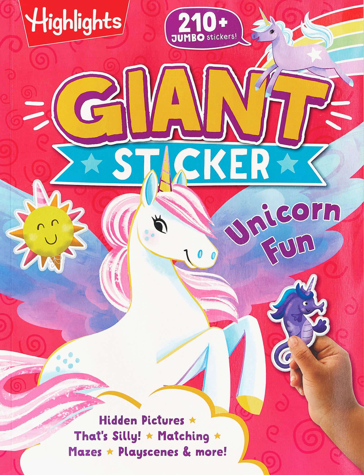 Giant Sticker Unicorn Fun (Giant Sticker Fun): Highlights ...