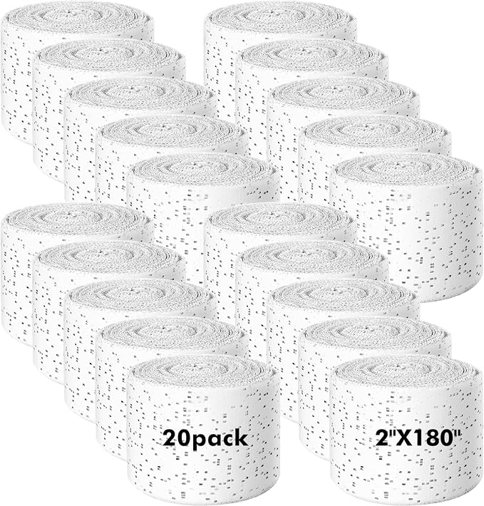 Amazon.com: 20 Pack Plaster Cloth Gauze Bandage Rolls for Art Craft ...