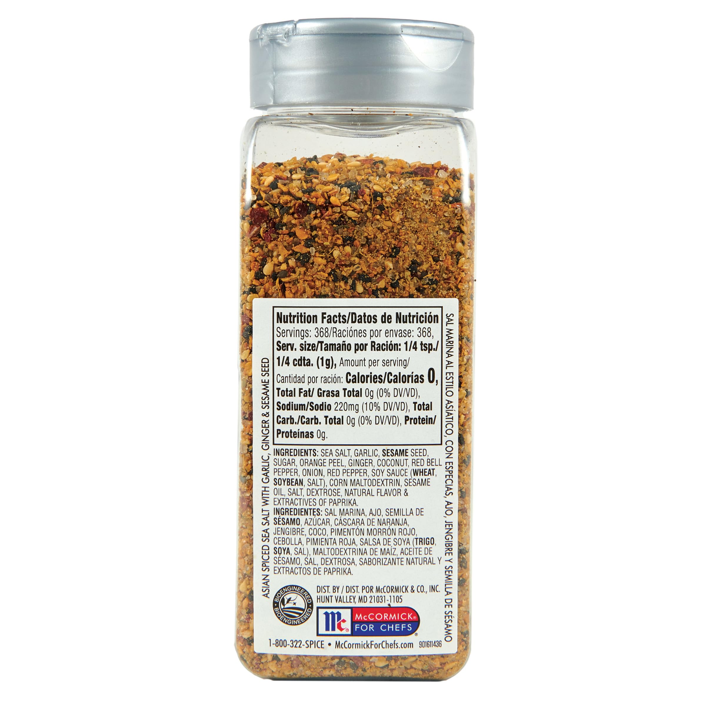 Snapklik.com : McCormick Culinary Asian Spiced Sea Salt, 13 Oz - One 13 ...