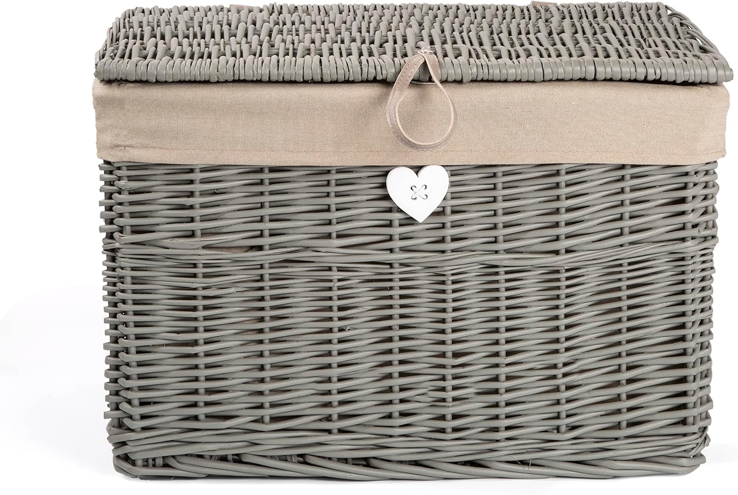 60L Rattan Storage Trunk Bedroom Storage Box Bathroom Storage Laundry ...