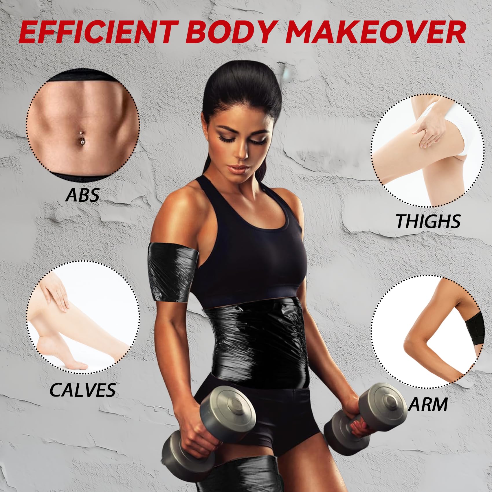 Snapklik.com : 4 Rolls 60 Meters Black Plastic Osmotic Plastic Body ...