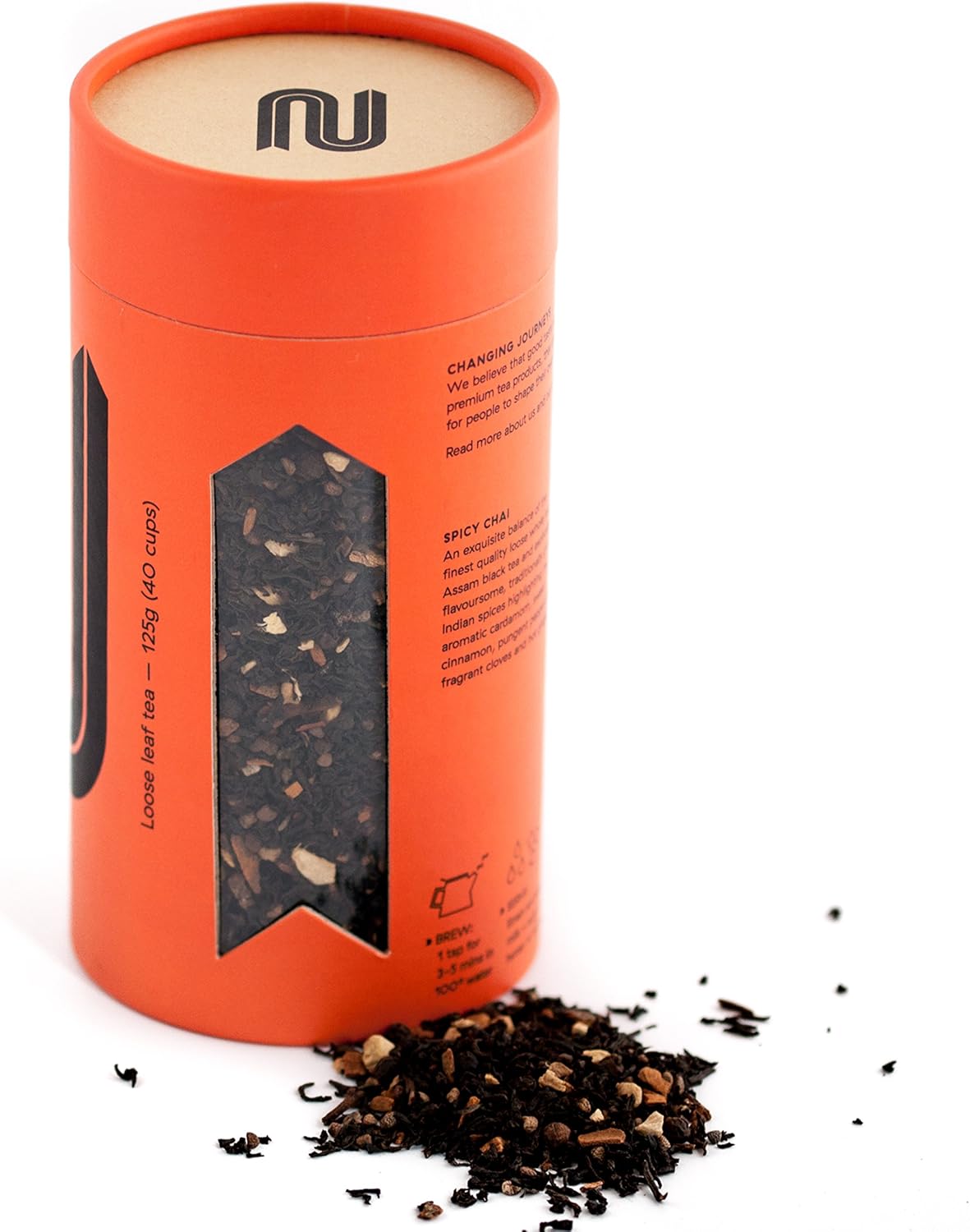 NEMI Teas - Spicy Chai Tea, Loose Leaf Black Tea, 125g : Amazon.co.uk: Grocery