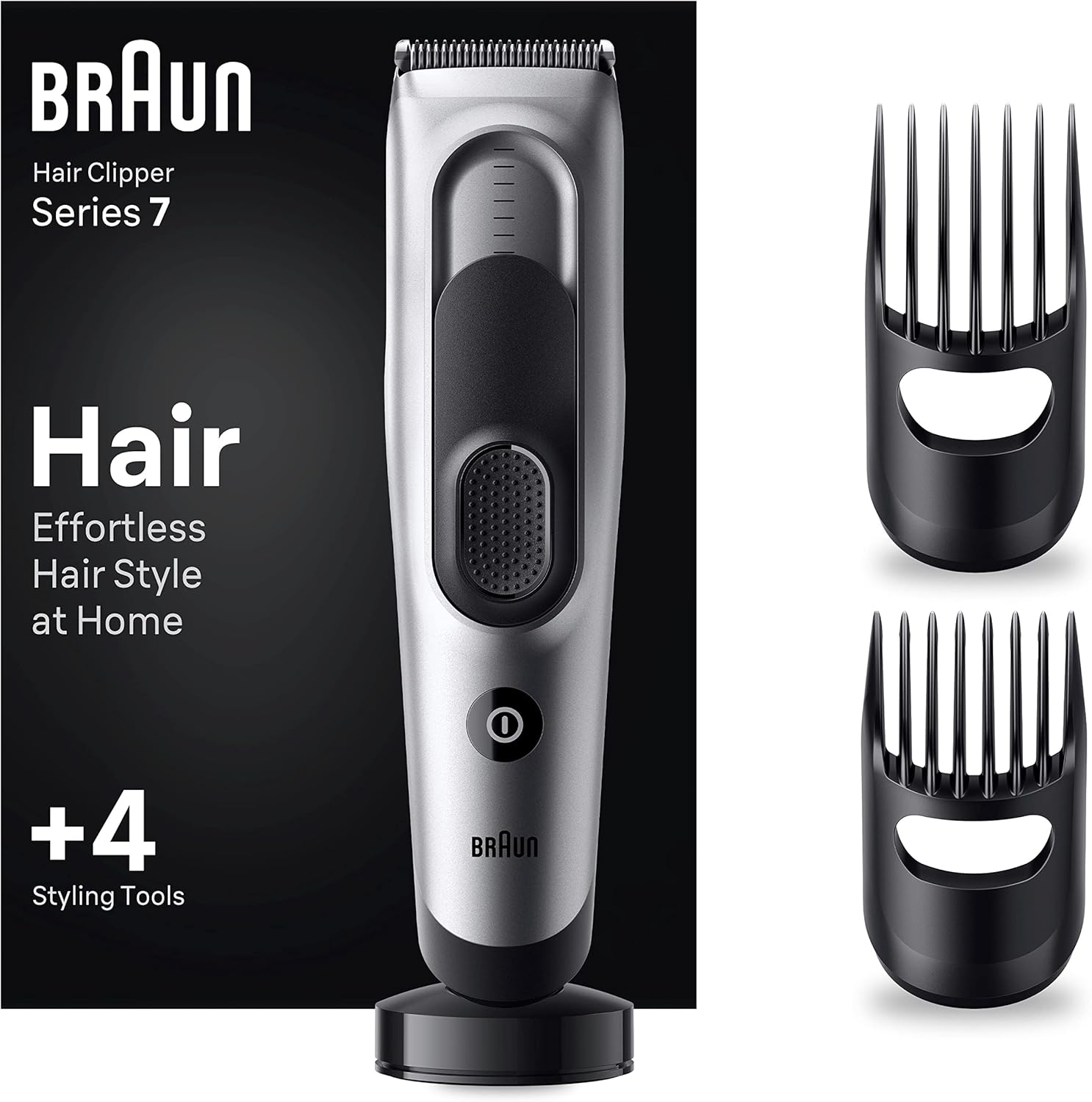 Braun Hair Clipper Series 7, Featuring Lifetime-Sharp Blades, Men's ...
