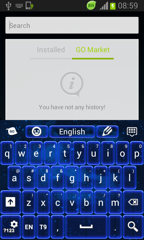 Color Keyboard Neon Blue - App on Amazon Appstore