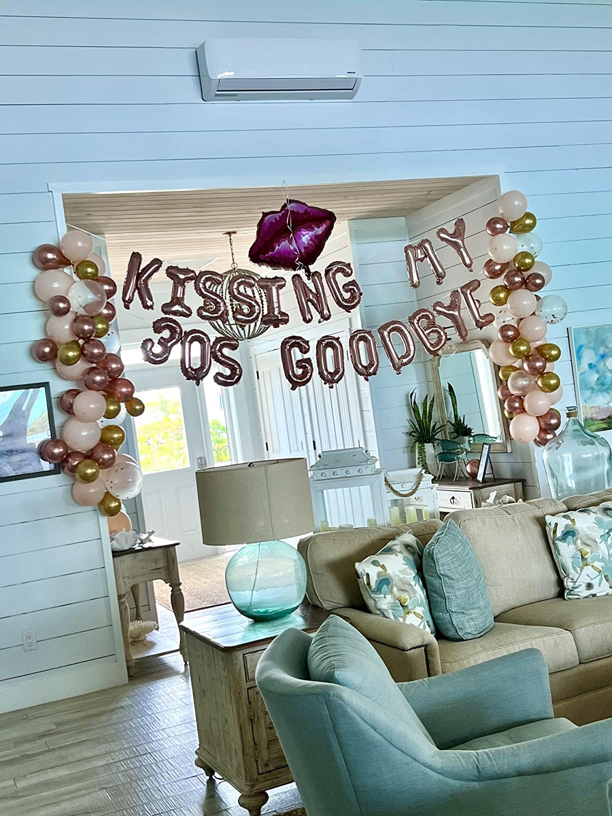 Snapklik.com : Kissing My 30s Goodbye Decorations Kissing My 30s ...
