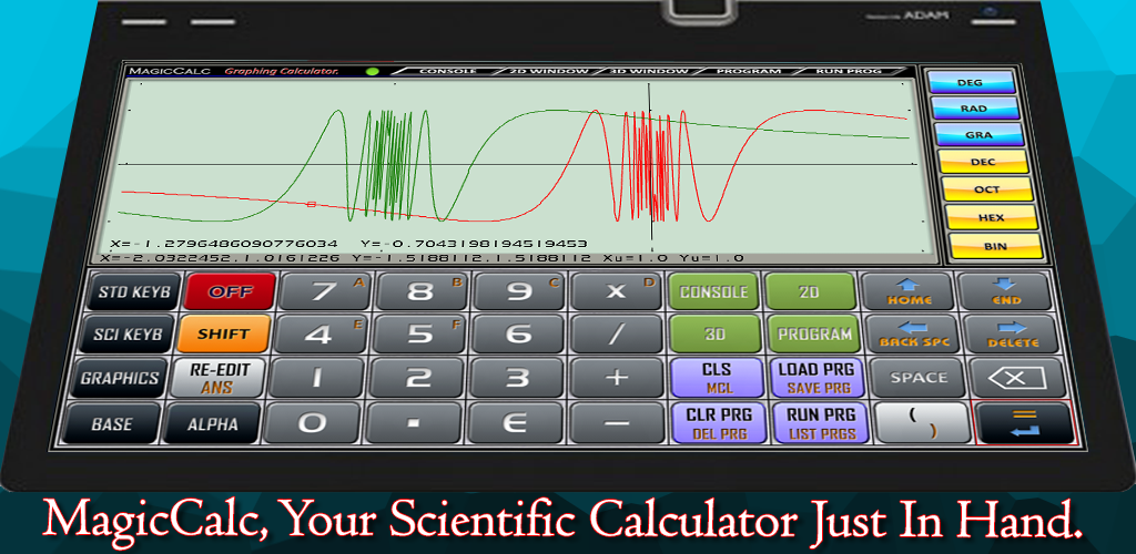 MagicCalc Lite, Graphing Calculator - App on Amazon Appstore