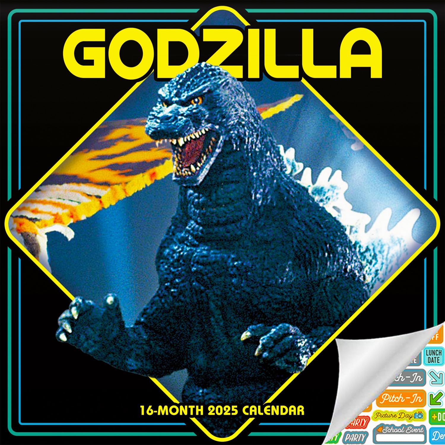 Amazon.com: Classic Japanese Godzilla Calendar 2025 - Deluxe 2025 ...